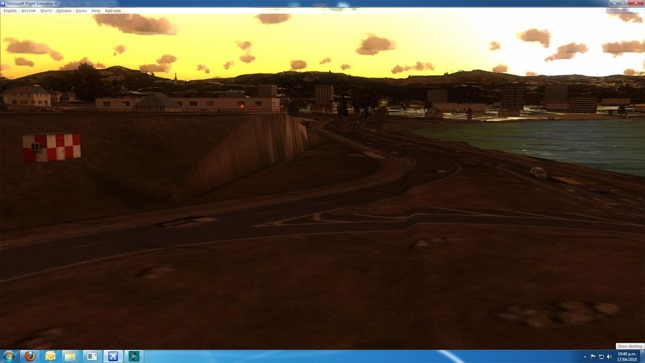 FSXA - Custom sloping polygon terrain being cut off - ADE | FSDeveloper