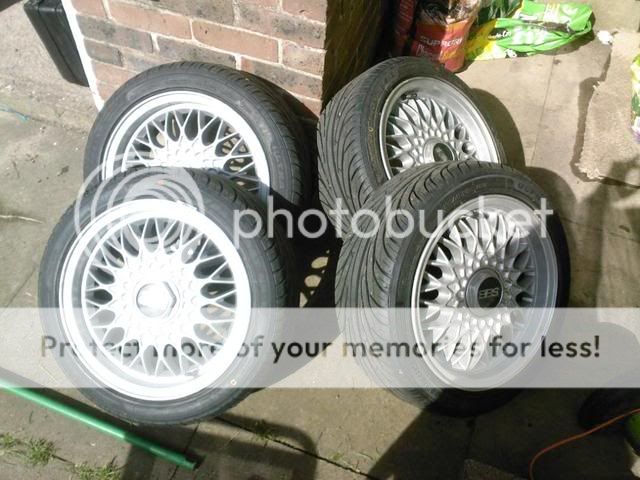 BBS RZ alloys 15 inch : Parts For Sale | Fiesta Forums