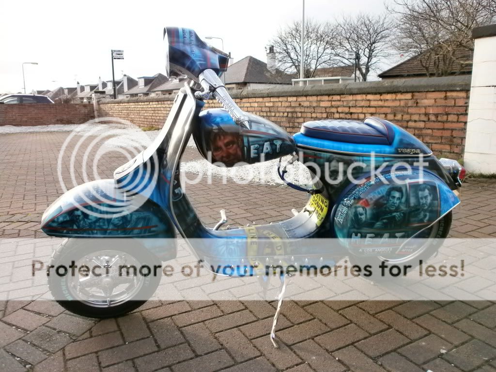 Modern Vespa : My custom Scoot