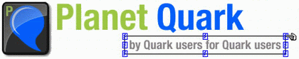 PlanetQuark.com - the first website for QuarkXpress users launched