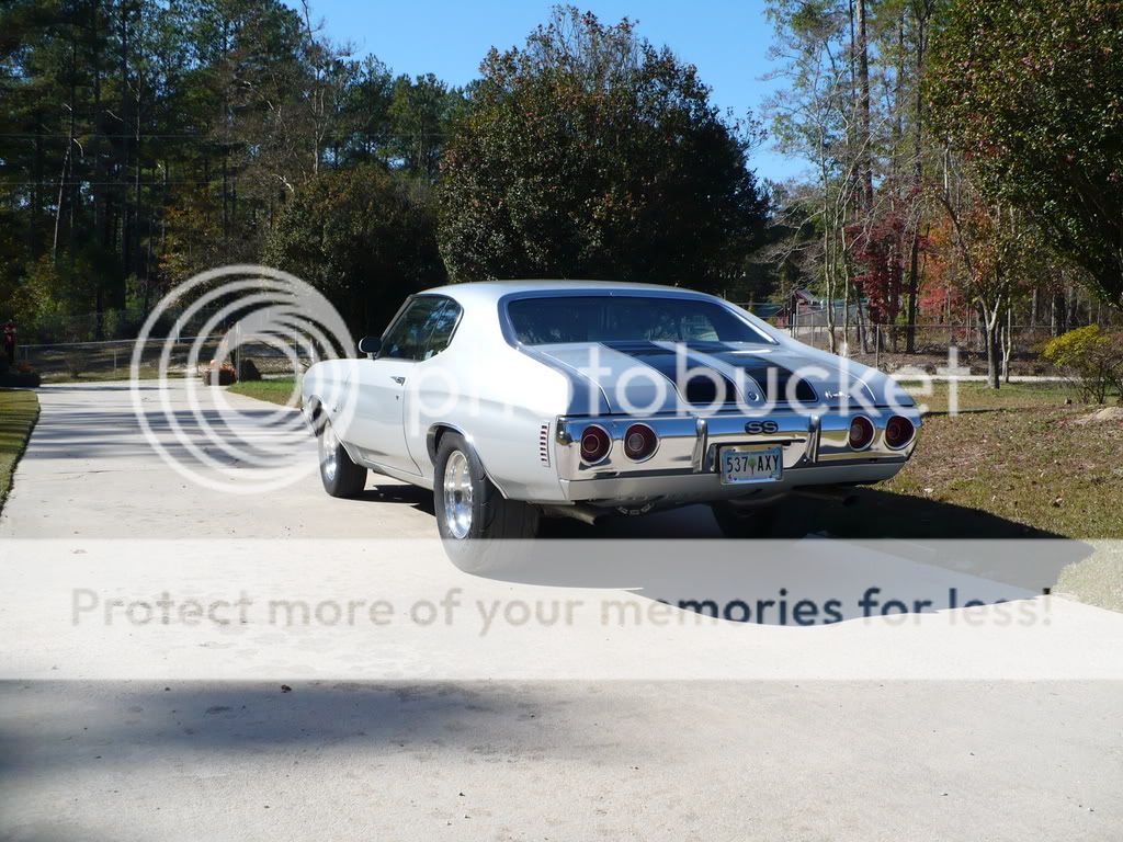 Lets see your wide rear wheels on stock '70-'72s | Team Chevelle