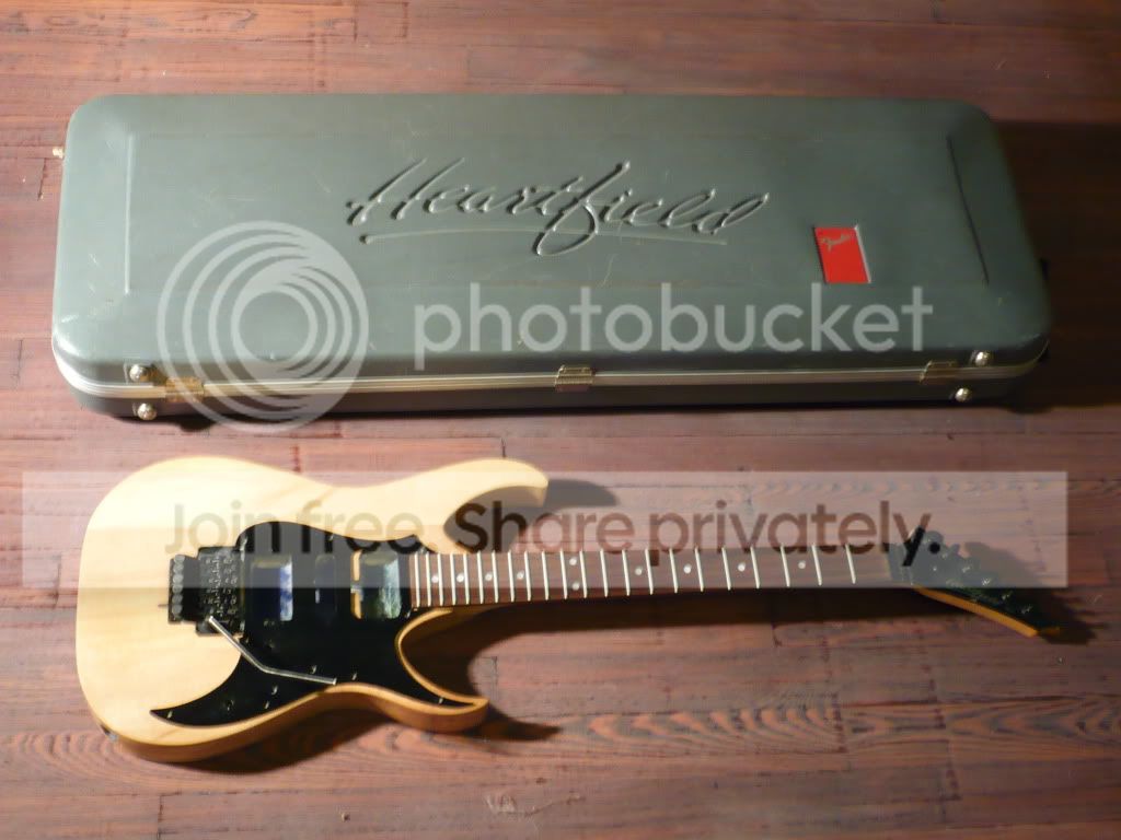 FOR SALE Fender (JAPAN) Heartfield Talon - With original hard case ...