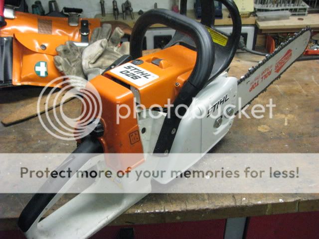 STIHL MS 026 --- VERKAUFT ----- - Alles rund um die Motorsäge: www ...